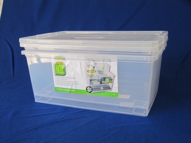 15l Clearly Neat Addis Box - Plastic World